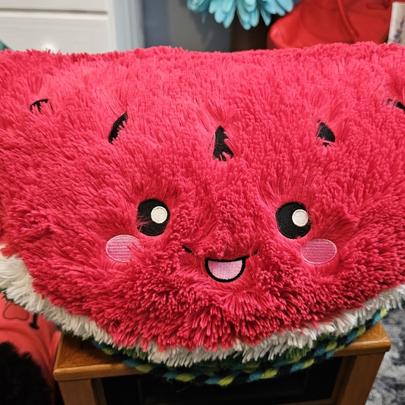 Squishable | Toys | Plush Watermelon Stuffed Animal Pink And White ...